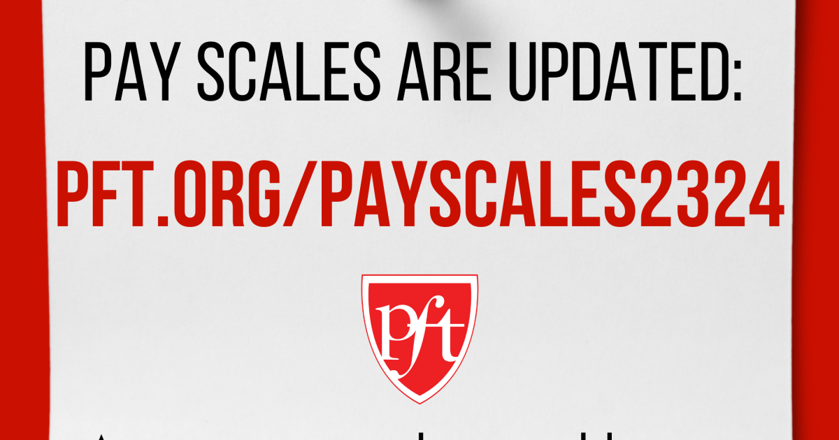 PFT Payscales 2023-2024 | Philadelphia Federation of Teachers