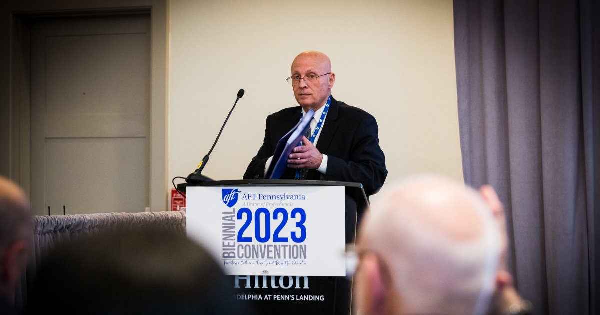 Greetings from PFT President Arthur G. Steinberg | Philadelphia ...