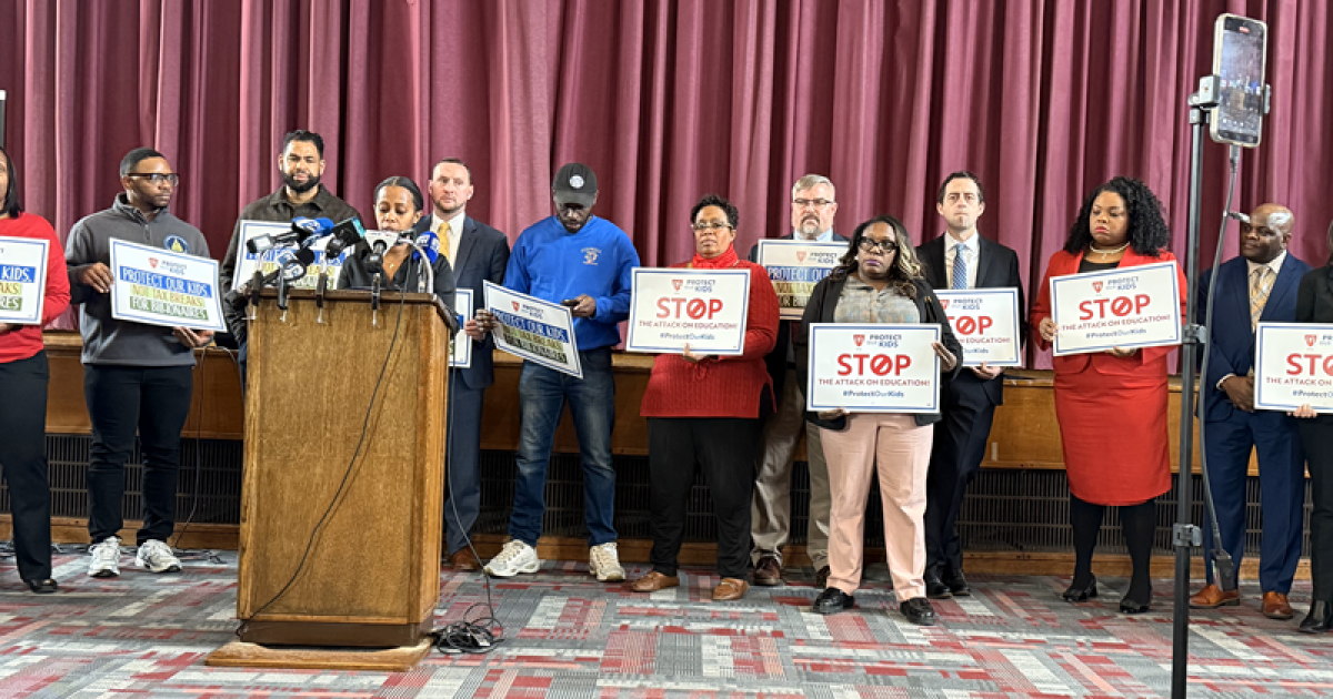PFT, AFTPA Members Rally Communities Against Federal Education Cuts as ...