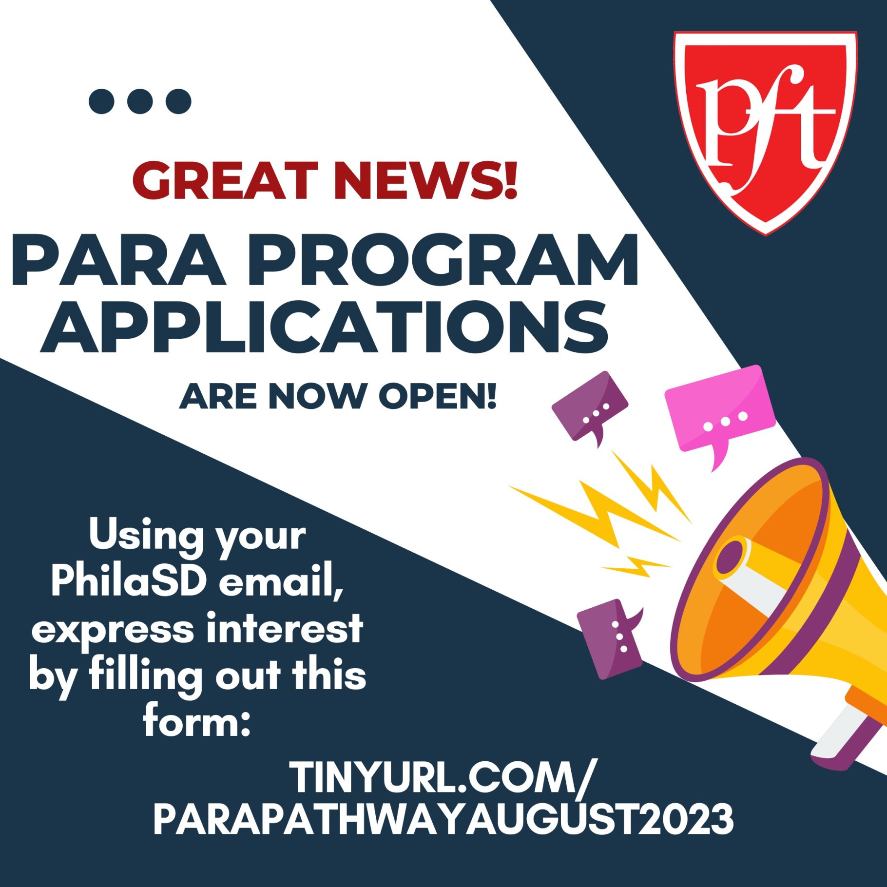 PARAPROFESSIONALS' UPDATE: Para Pathway Applications Now Open ...
