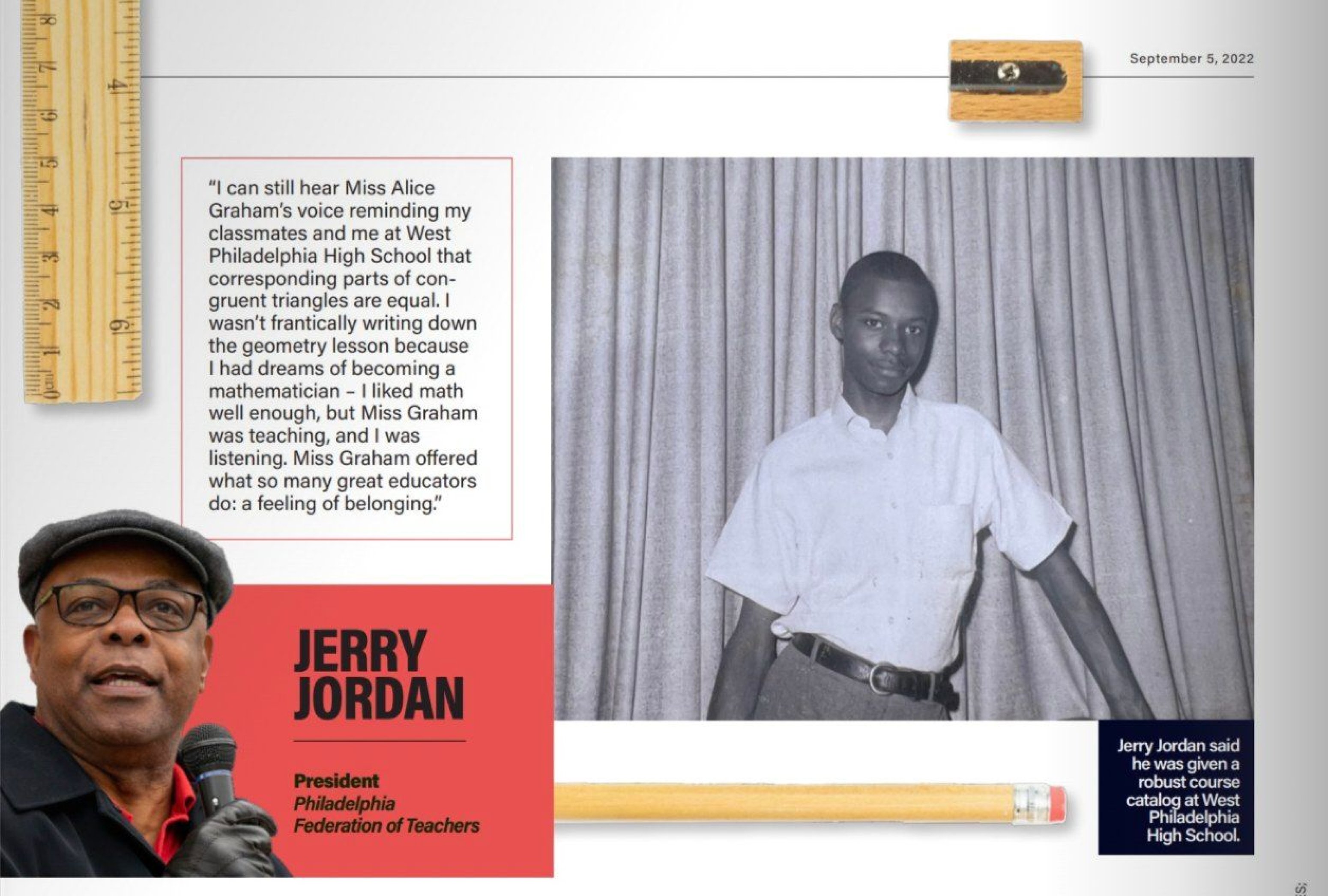 PFT President Jerry Jordan shared his reflections on his most memorable ...